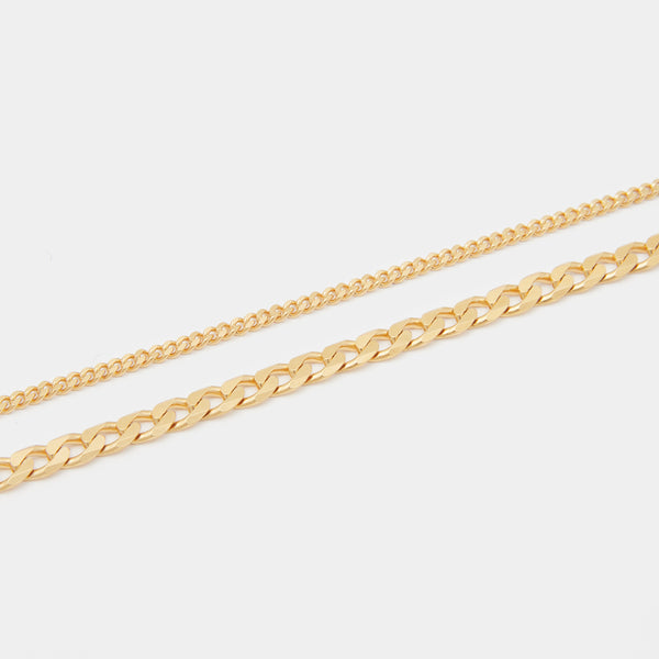 Wild Stack Cuban Chains in Gold for Him – DEUX LIONS JEWELRY