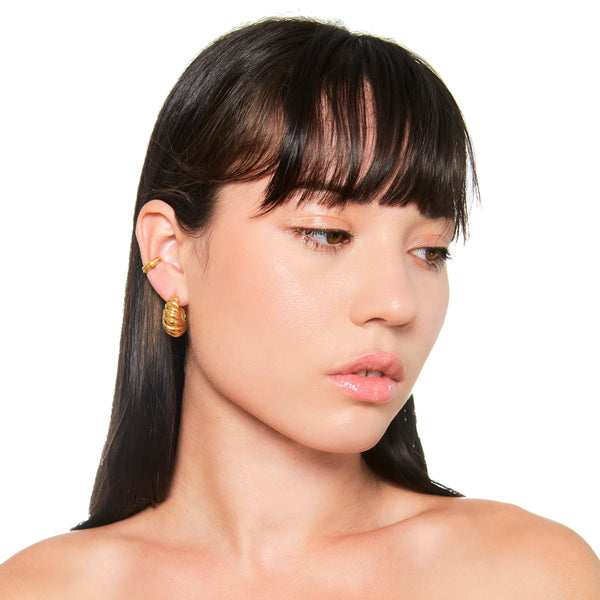 Edith Cuff in Gold – DEUX LIONS JEWELRY