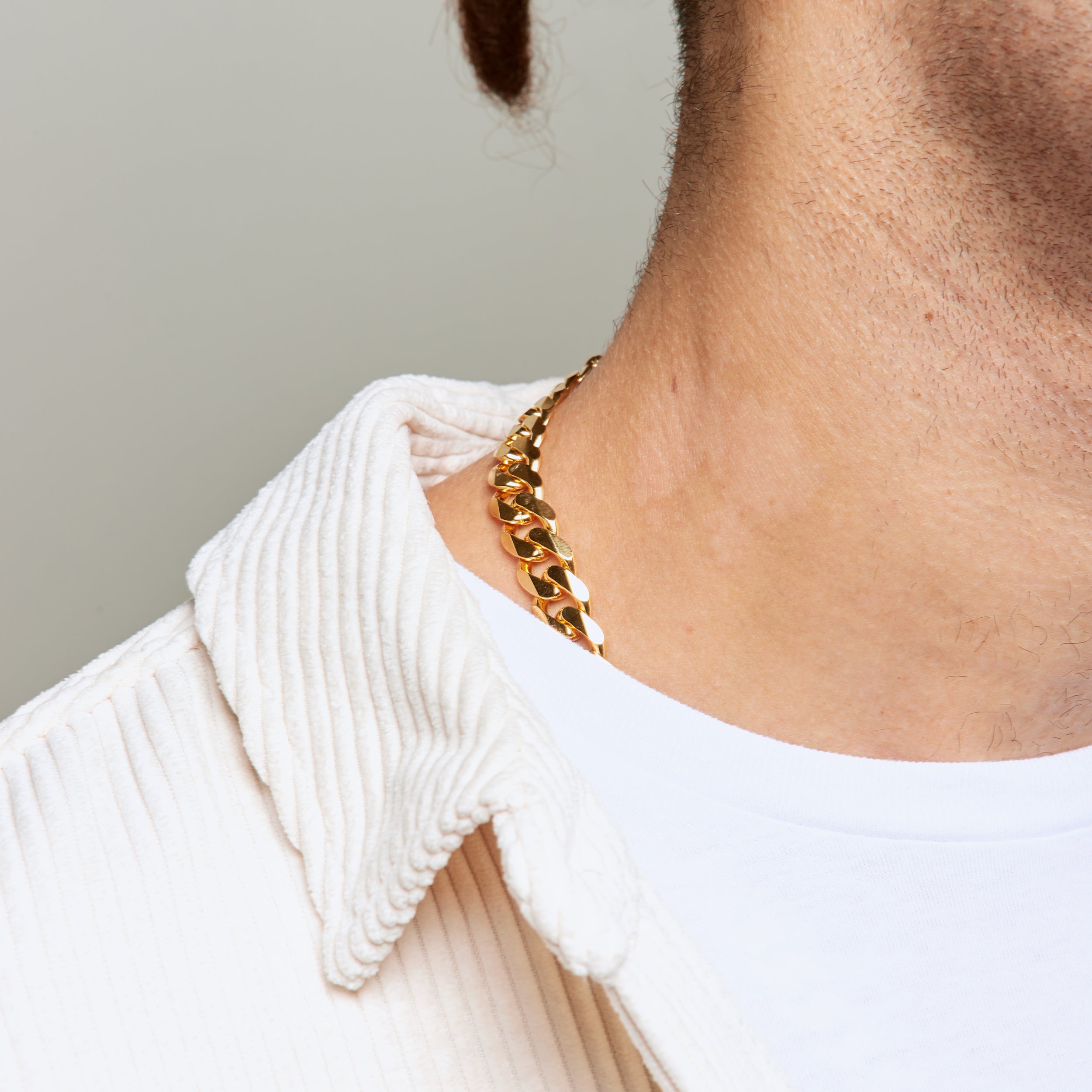 Papi Cuban Chain in Gold for Him – DEUX LIONS JEWELRY